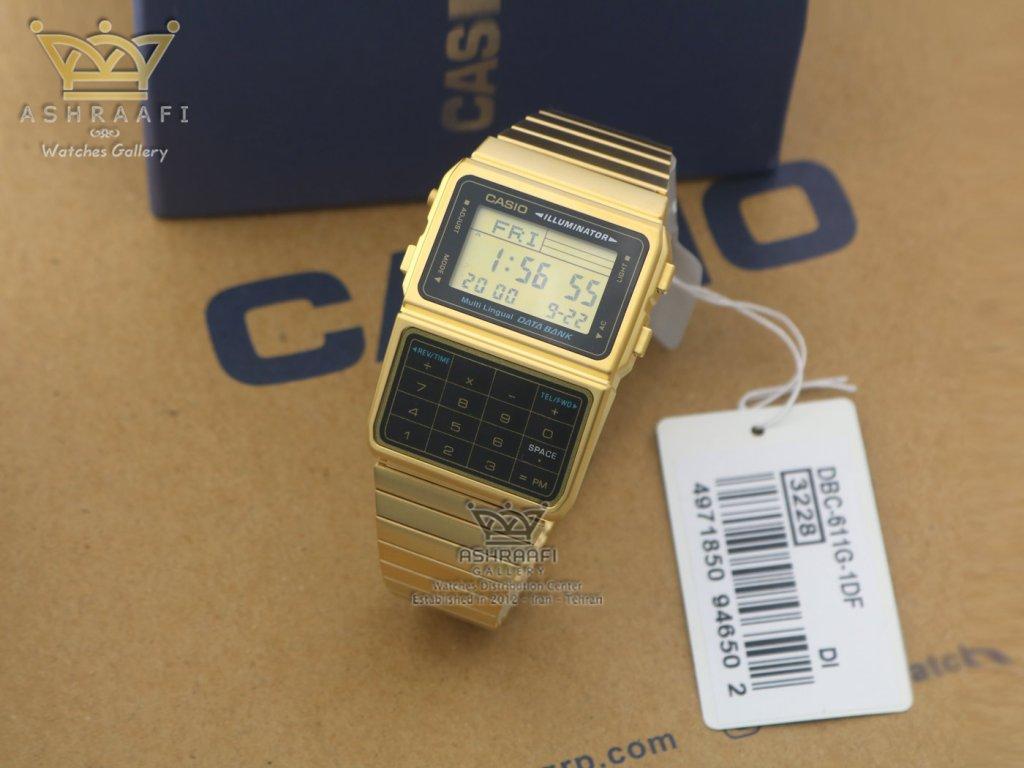 ساعت کاسیو ماشین حسابی Casio DBC-611G-1DF- فروشگاه اشرافی