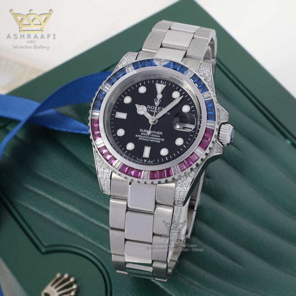 ساعت رولکس سابمارینر Rolex Submariner Diamond Pepsi 1