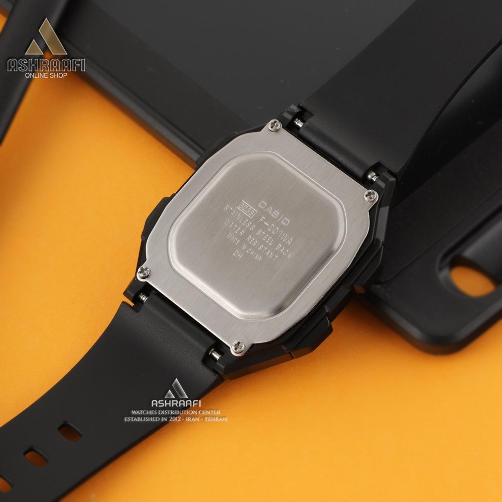 ساعت کاسیو دیجیتالی Casio F-201WA-1A - گالری اشرافی