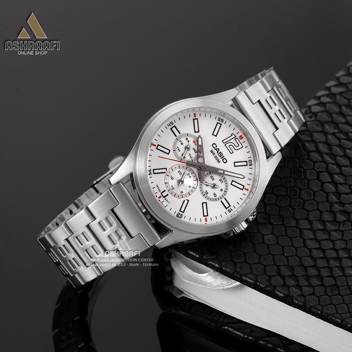 ساعت مردانه کاسیو Casio Mtp E350d 7bv گالری اشرافی