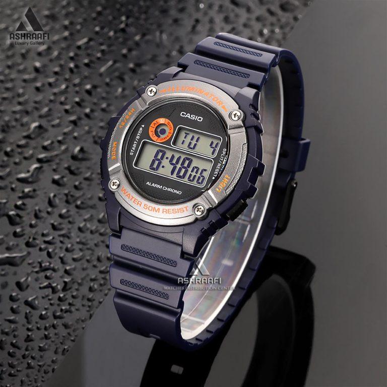 ساعت کاسیو دیجیتالی Casio W-216H-2BV - گالری اشرافی