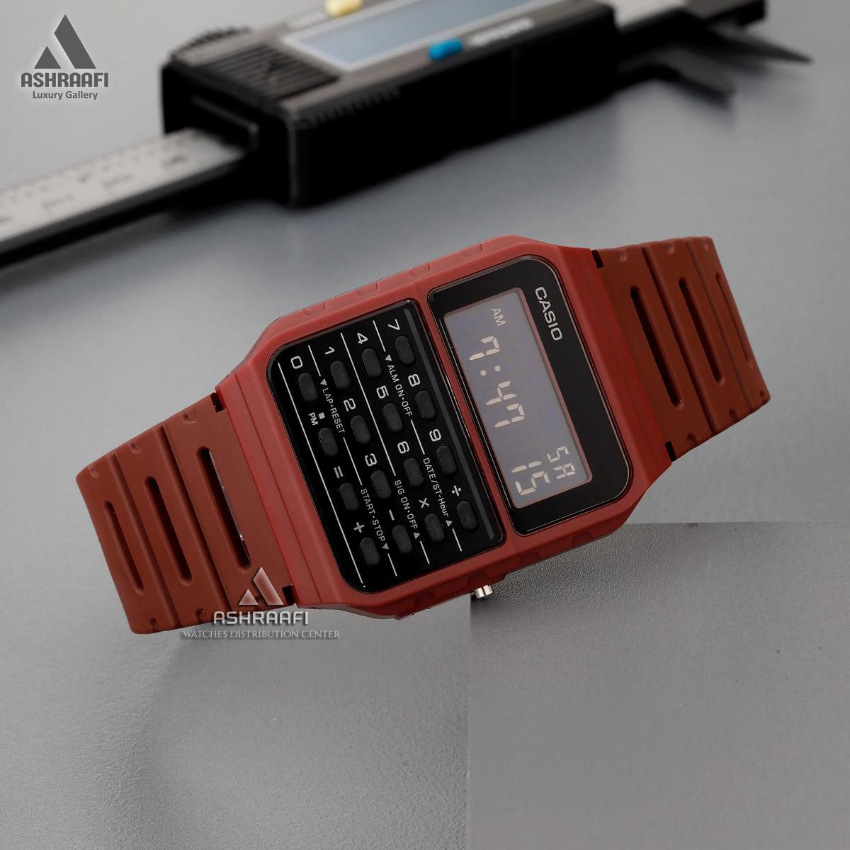 ساعت کاسیو ماشین حسابی Casio CA-53WF-4B - گالری اشرافی