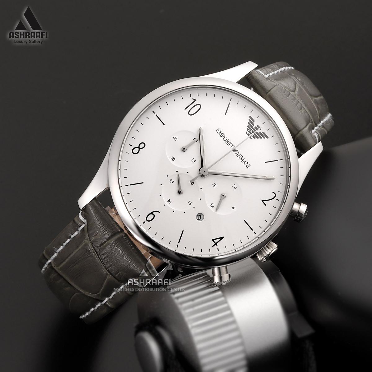 ساعت امپریو آرمانی بند چرمی Emporio Armani AR1861
