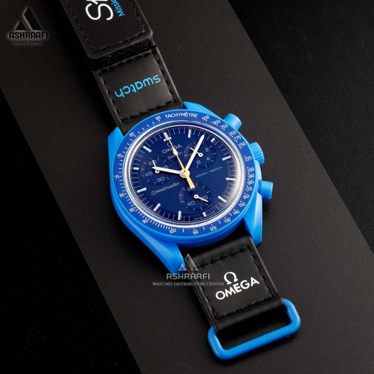ساعت امگا سواچ آبی Omega x Swatch Speedmaster NEP-M3