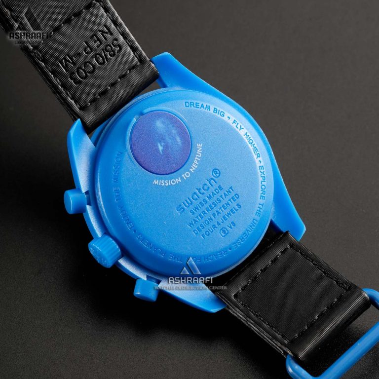 ساعت امگا سواچ آبی Omega x Swatch Speedmaster NEP-M3