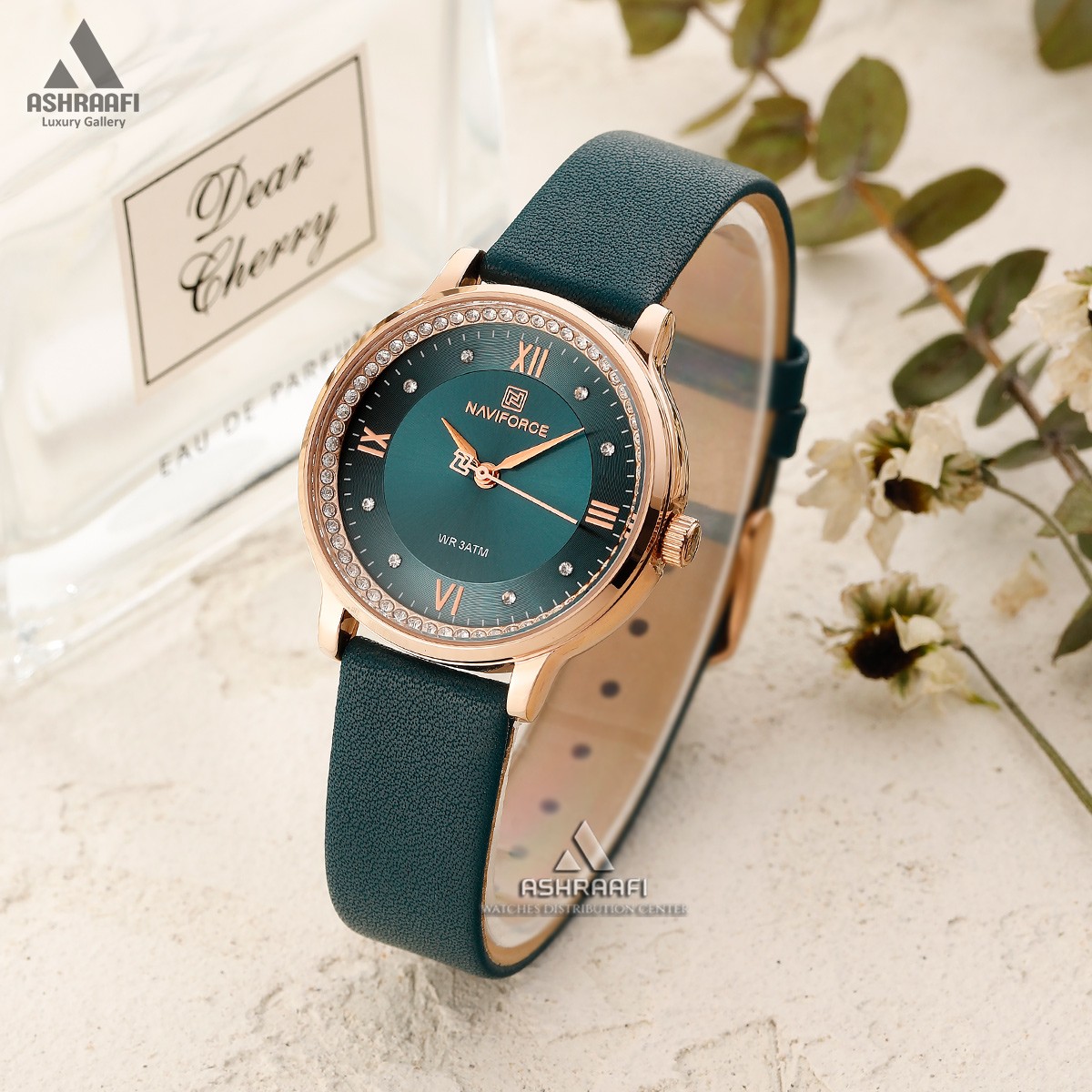 ساعت زنانه نیوی فورس Naviforce NF5036GRG - گالری اشرافی
