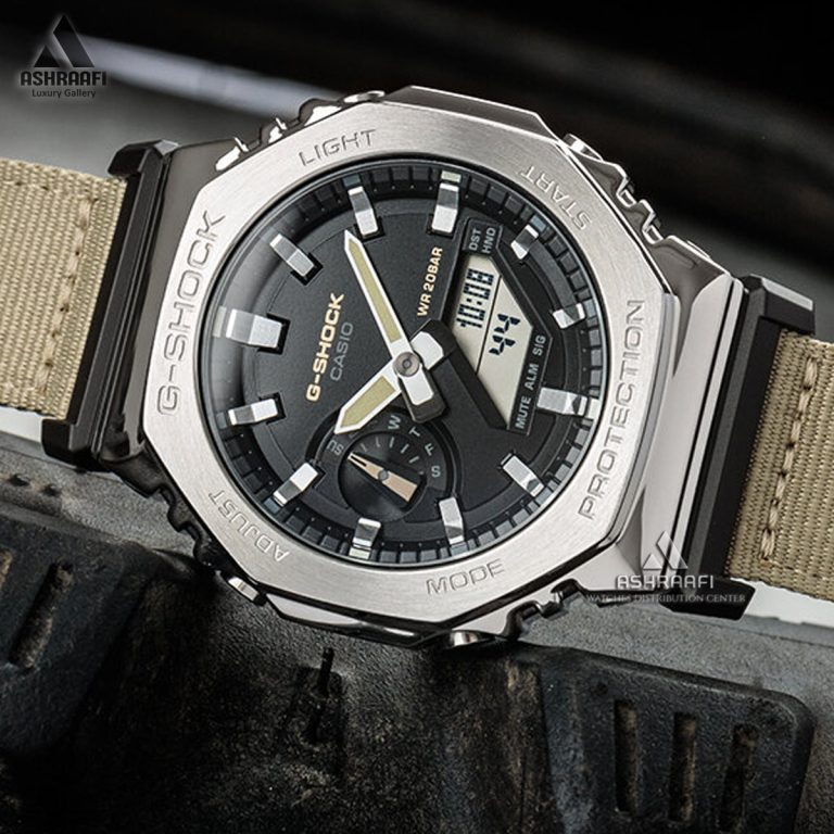 ساعت جیشاک اورجینال دست دوم Casio G-Shock GM-2100C-5ADR
