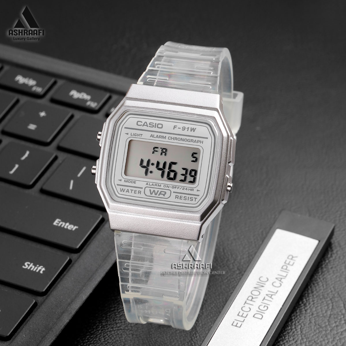 ساعت کاسیو دیجیتالی Casio F-91W-593 - گالری اشرافی