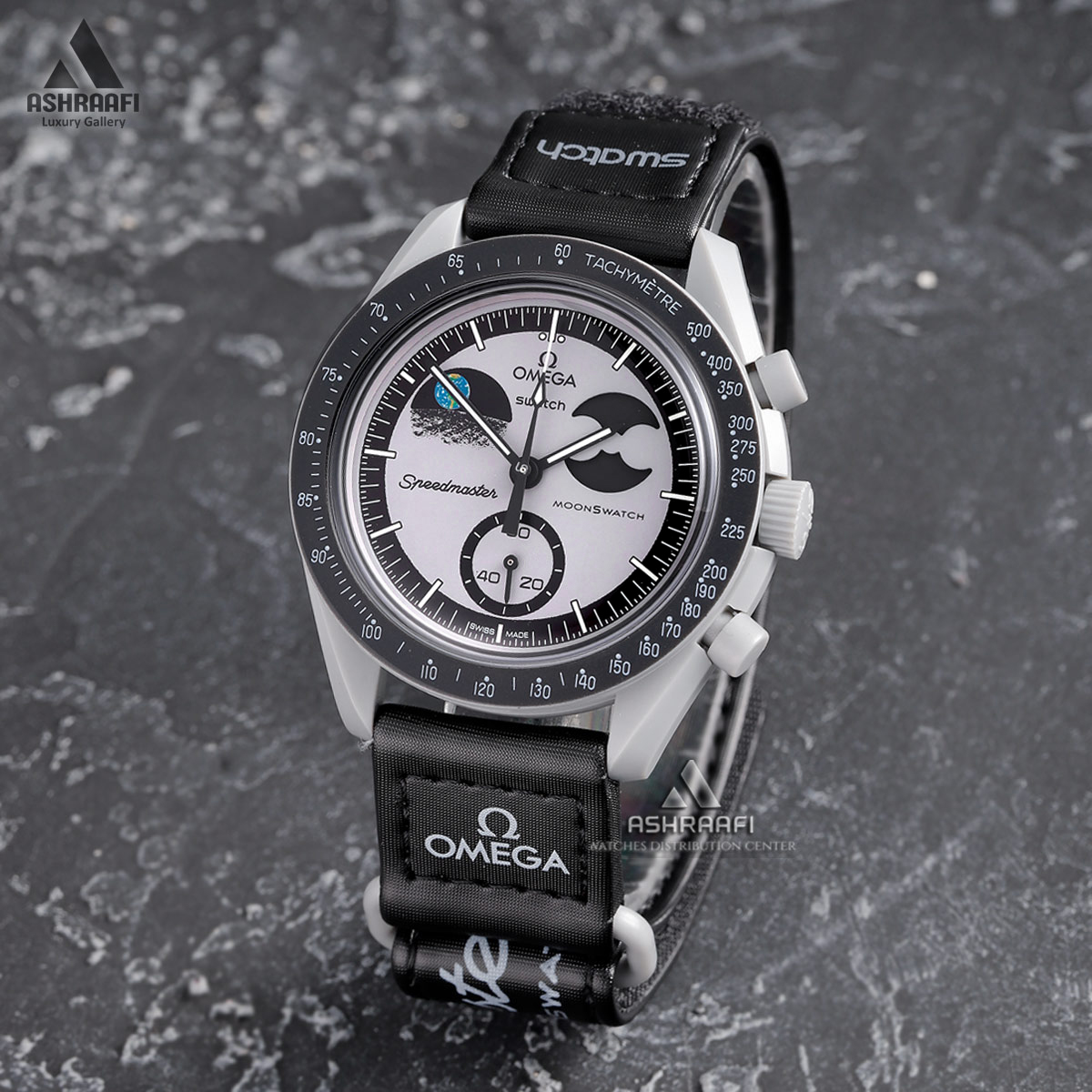 ساعت امگا سواچ Omega x Swatch Earth phase - گالری اشرافی