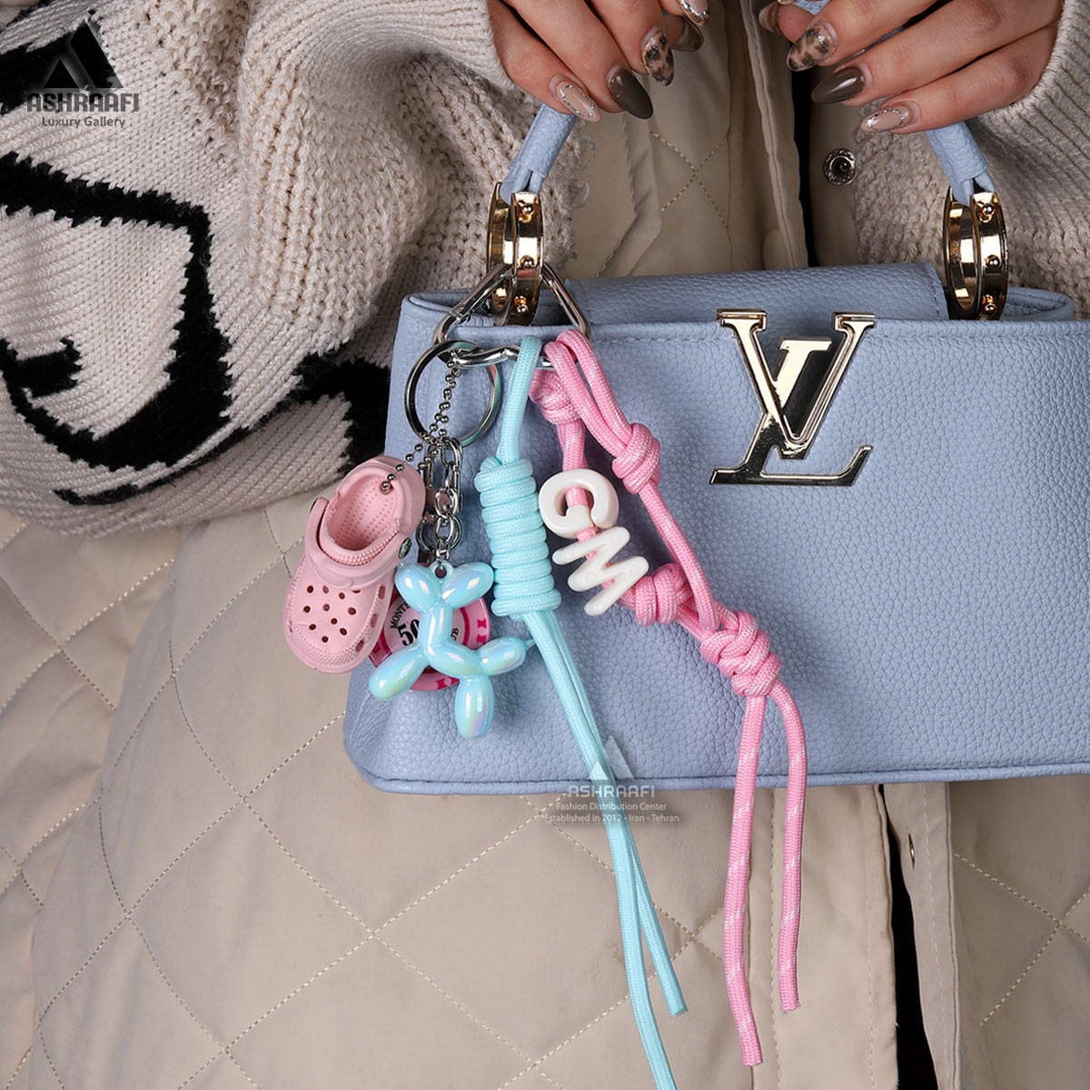 چارم کراکس و سگ بادکنکی Crocs and Jelly Balloon Dog charm